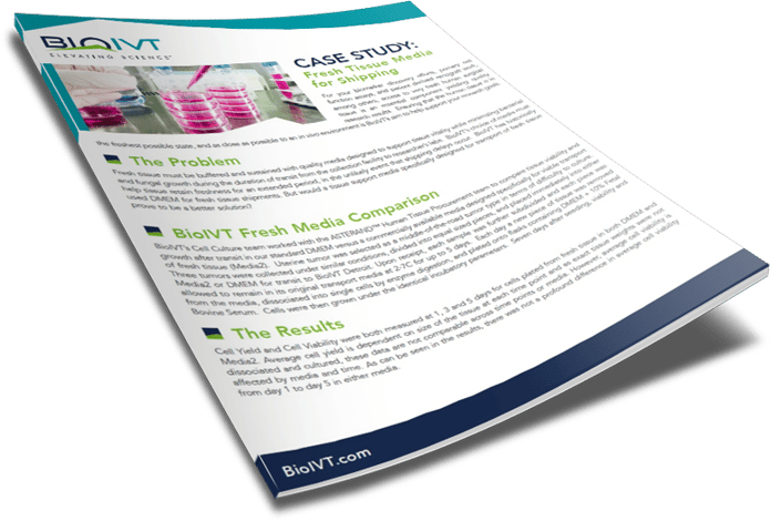 BioIVT Fresh Specimen Solutions