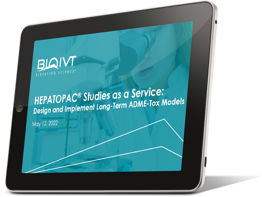 HEPATOPAC® Studies as a Service: Design and Implement Long-Term ADME ...