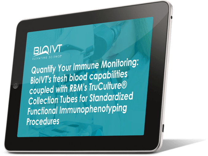 Quantify Your Immune Monitoring: BioIVT's fresh blood capabilities ...