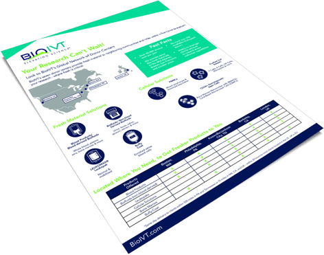 BioIVT Fresh Specimen Solutions